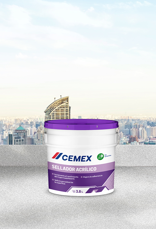 Cemex Sellador Acrílico: Mejora de Adherencia y Rendimiento | Cemex Mexico